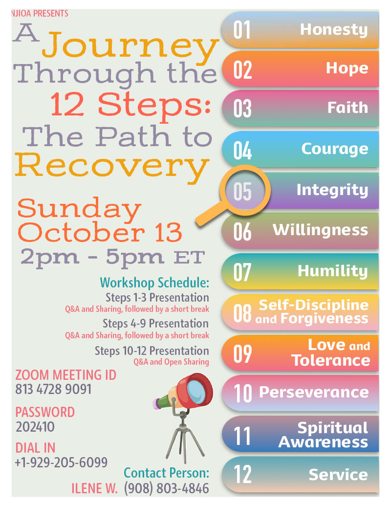 A Journey Through the 12 Steps: The Path to Recovery - Northern Jersey ...