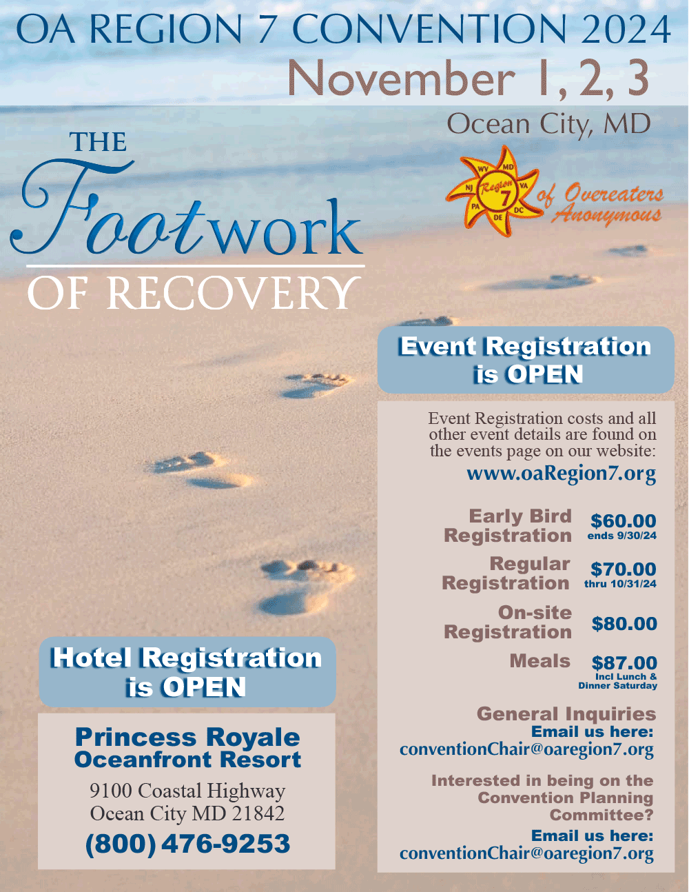 OA Region 7 Convention 2024 - Northern Jersey Intergroup Overeaters ...